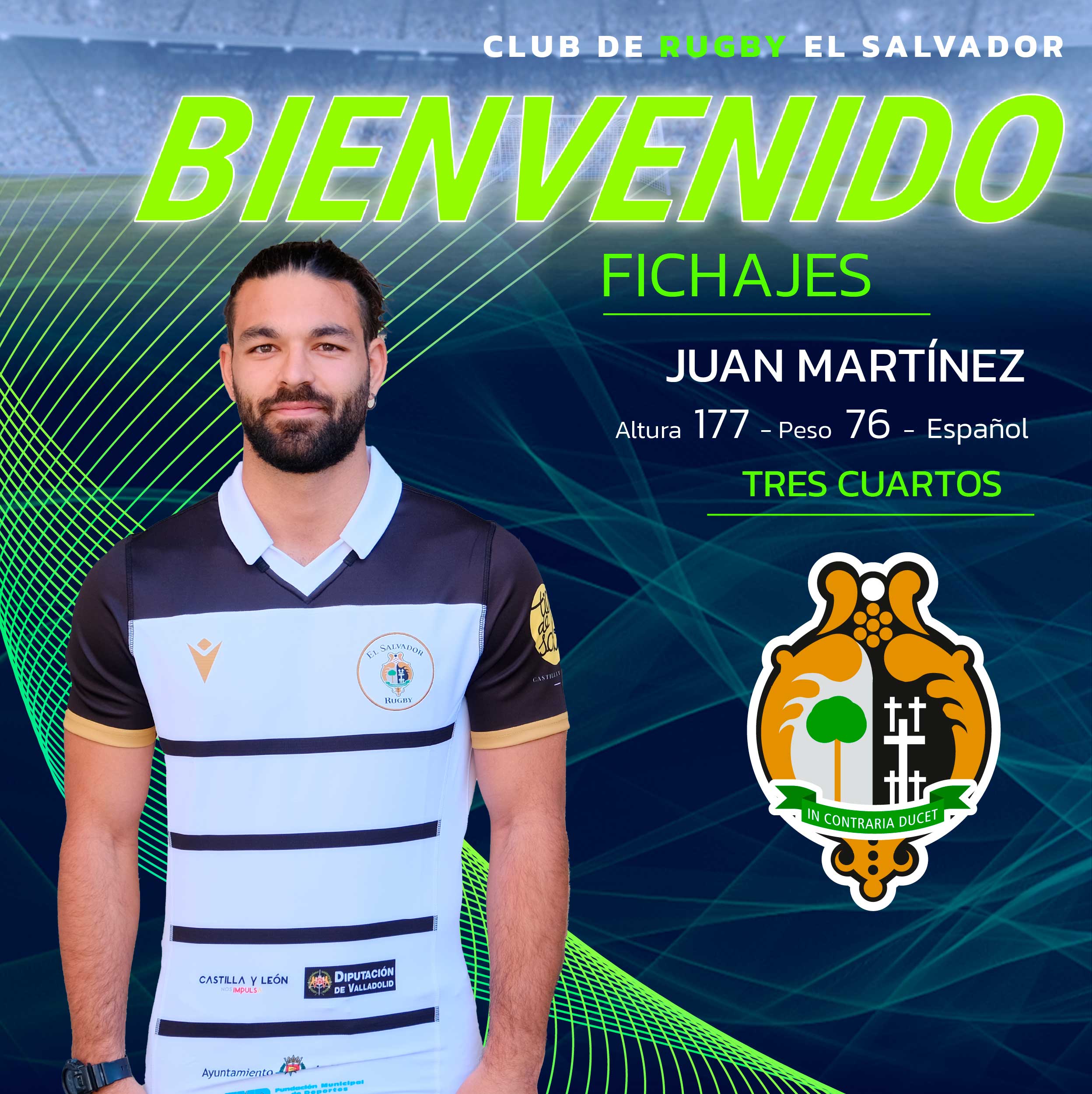 Juan Martínez vuelve a El Salvador - Club de Rugby El Salvador